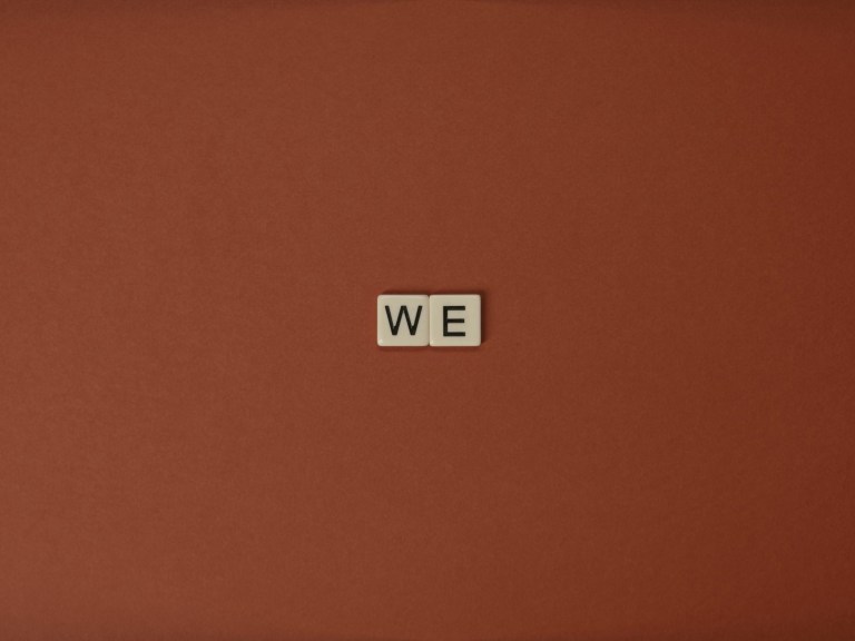 Use the Word “We” – The Maximum Standard